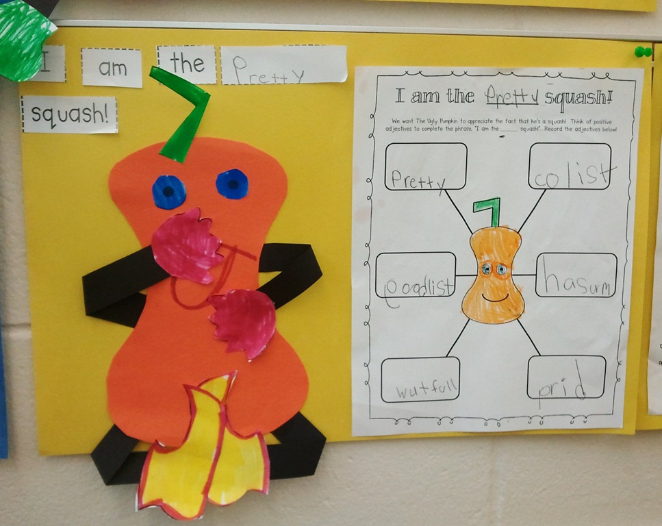 The Ugly Pumpkin Activity for Primary Students - Babbling Abby